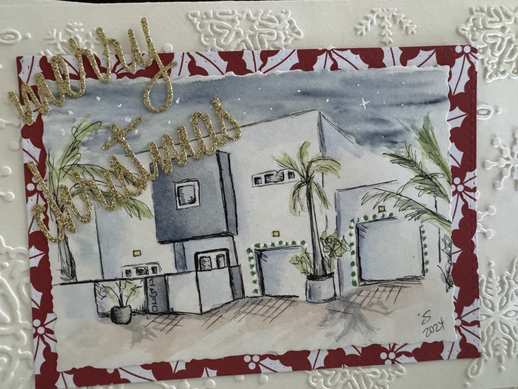 Watercolor Cards – Holiday 2024 – Inga J Smith