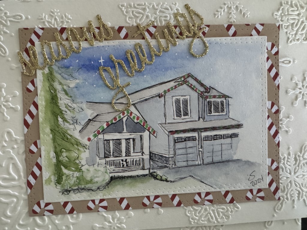 Watercolor Cards – Holiday 2024 – Inga J Smith