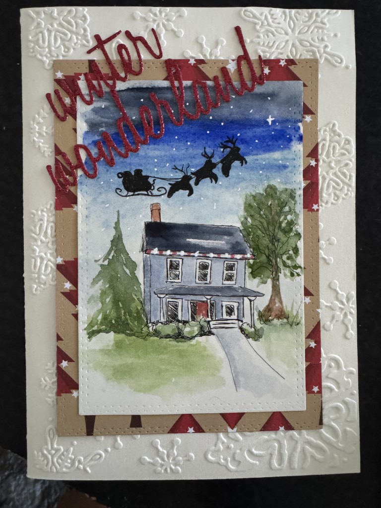 Watercolor Cards – Holiday 2024 – Inga J Smith