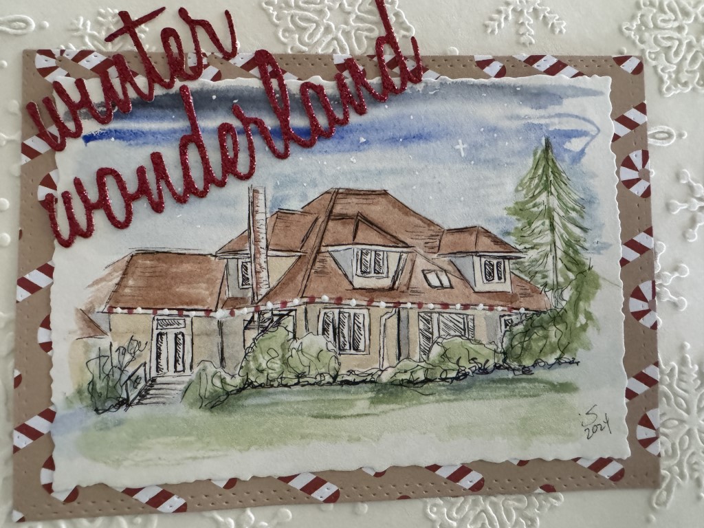 Watercolor Cards – Holiday 2024 – Inga J Smith