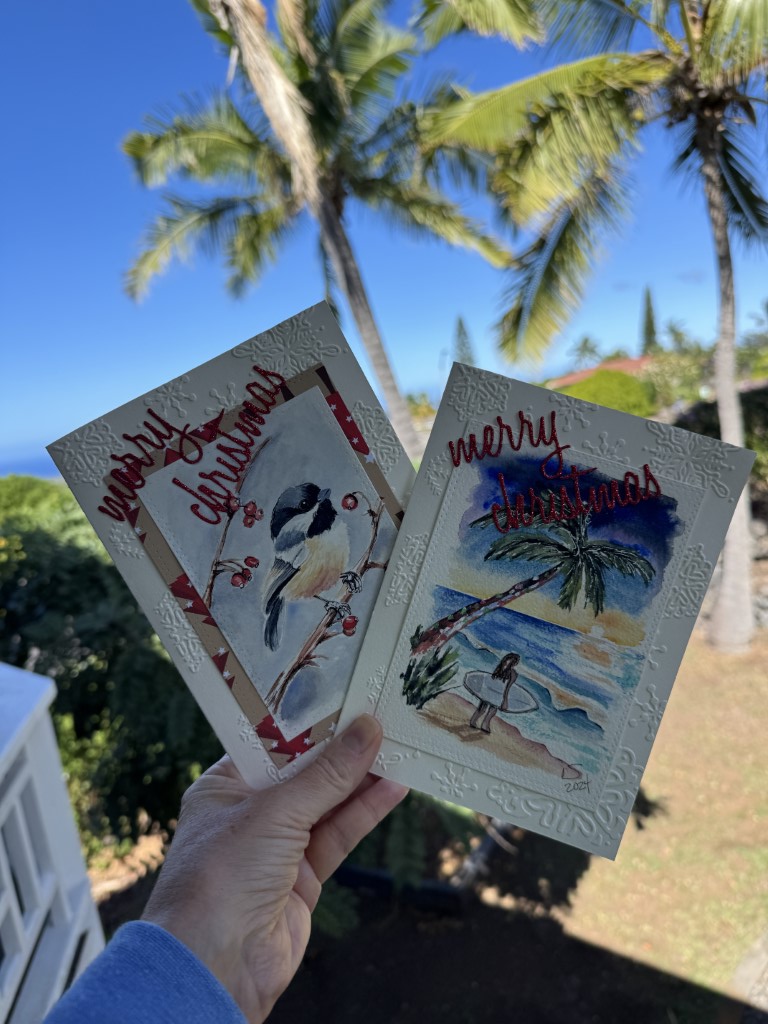 Watercolor Cards – Holiday 2024 – Inga J Smith